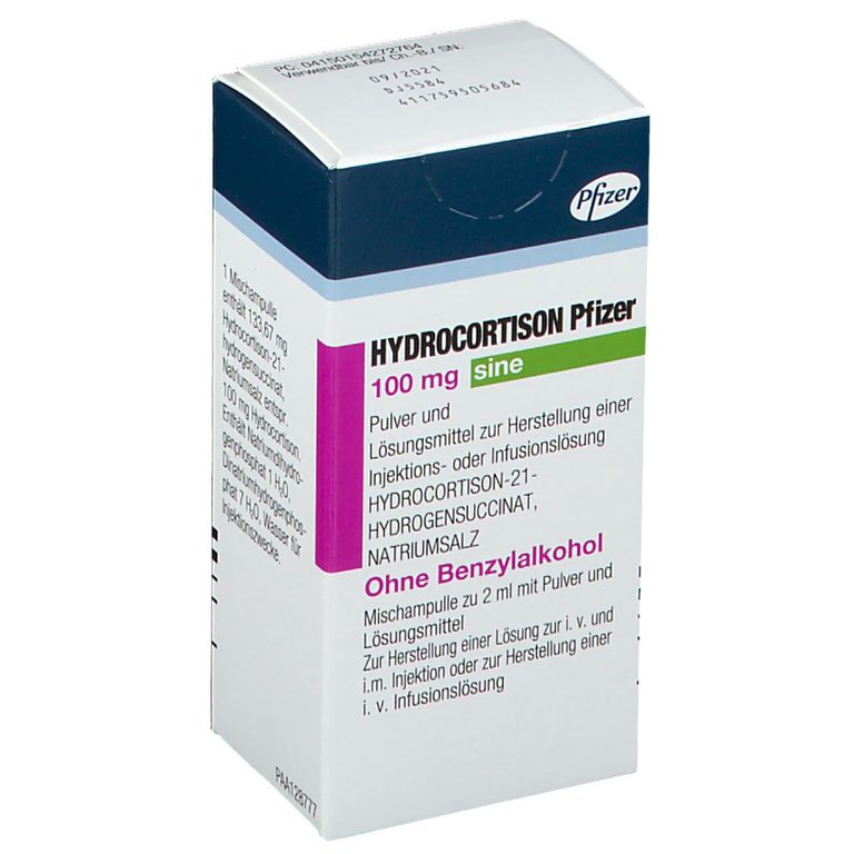 HYDROCORTISON Pfizer 100 mg sine 1x2 ml mit dem E-Rezept kaufen - Shop ...
