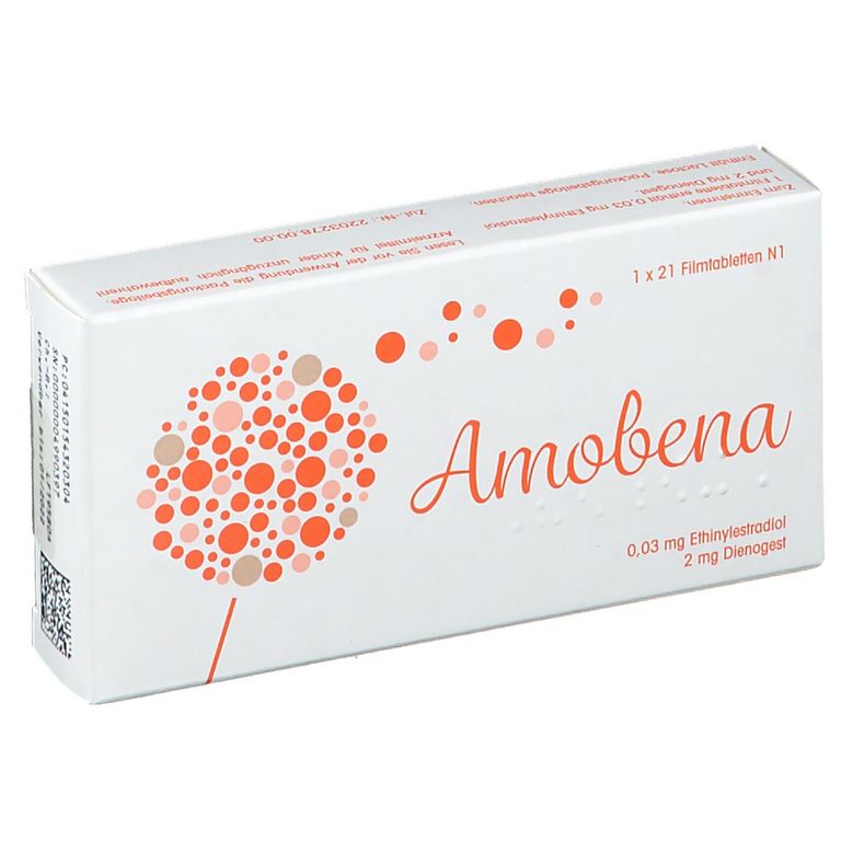 Amobena 0,03 mg/2 mg 21 St mit dem E-Rezept kaufen - Shop Apotheke