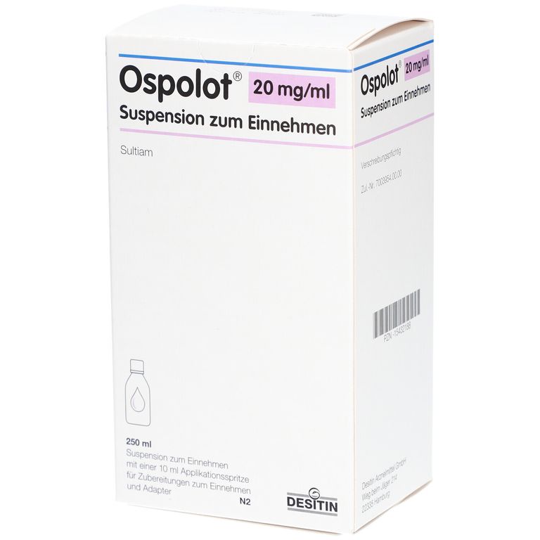 OSPOLOT 20 mg/ml Suspension zum Einnehmen 250 ml mit dem E-Rezept ...