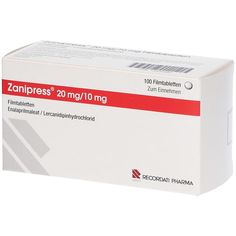Zanipress® 20 mg/10 mg 100 St mit dem E-Rezept kaufen - Shop Apotheke