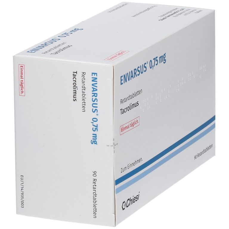 ENVARSUS 0,75 mg Retardtabletten 90 St mit dem E-Rezept kaufen - Shop ...