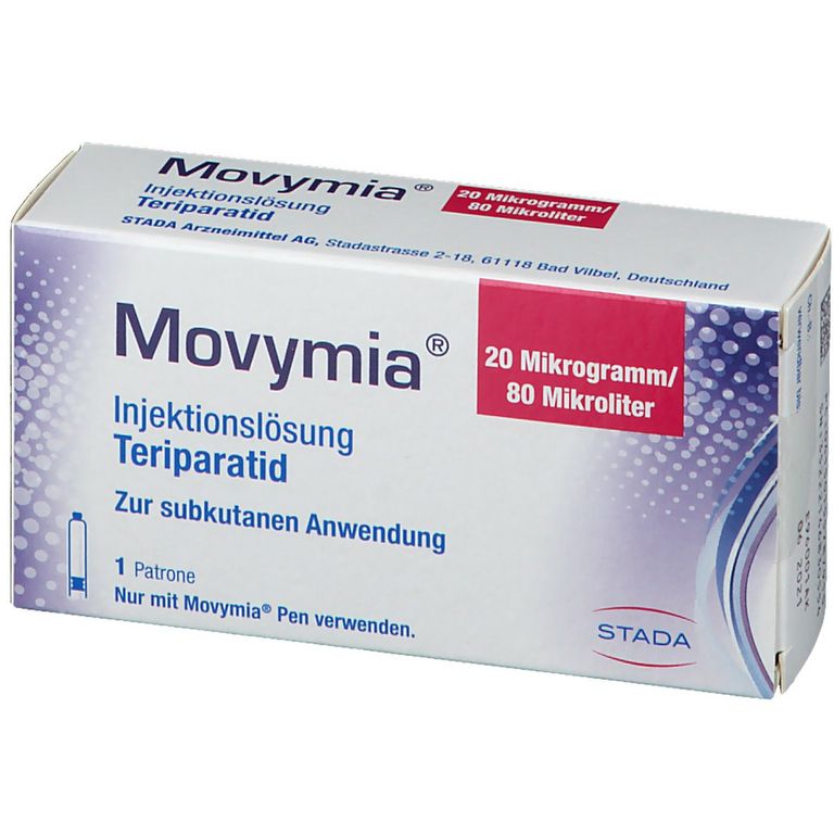 Movymia® 20 µg/80 µl Injektionslösung 1 St mit dem E-Rezept kaufen ...