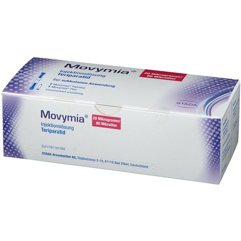 Movymia® Pen und 20 µg/80 µl Injektionslösung 1 St mit dem E-Rezept ...