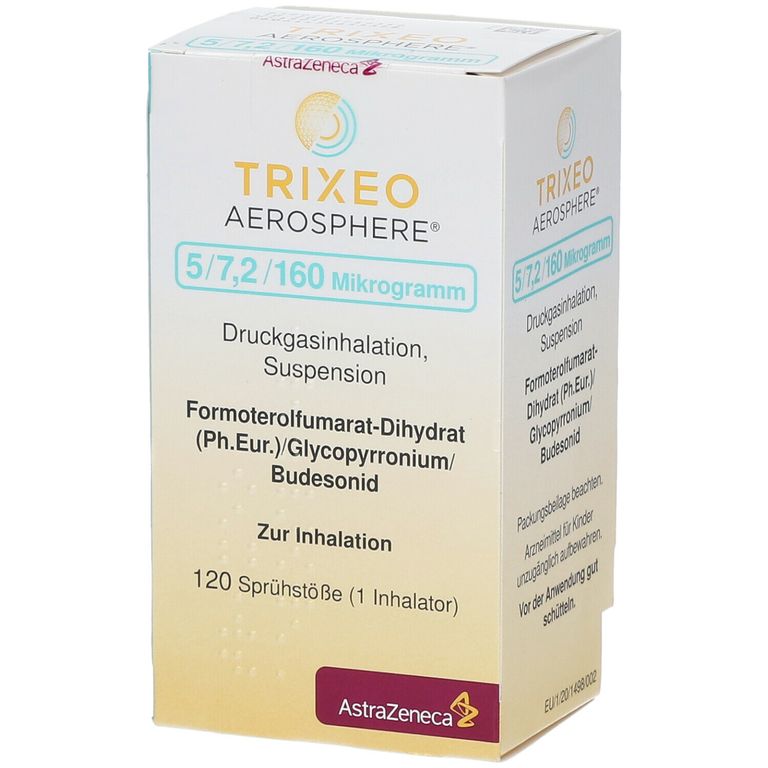 Trixeo Aerosphere® 5 µg/7,2 µg/160 µg 1 St mit dem E-Rezept kaufen ...