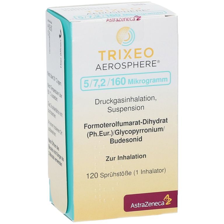Trixeo Aerosphere® 5 µg/7,2 µg/160 µg 1 St mit dem E-Rezept kaufen ...