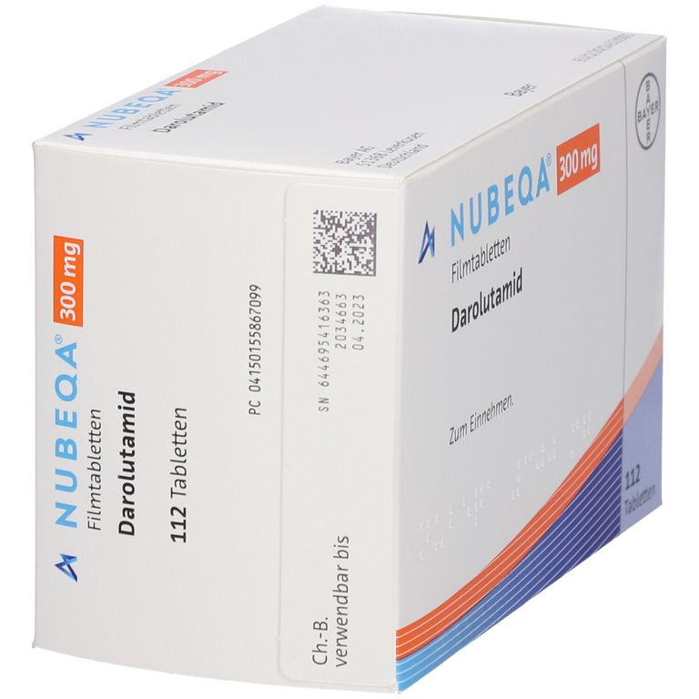 NUBEQA® 300 mg 112 St mit dem E-Rezept kaufen - Shop Apotheke