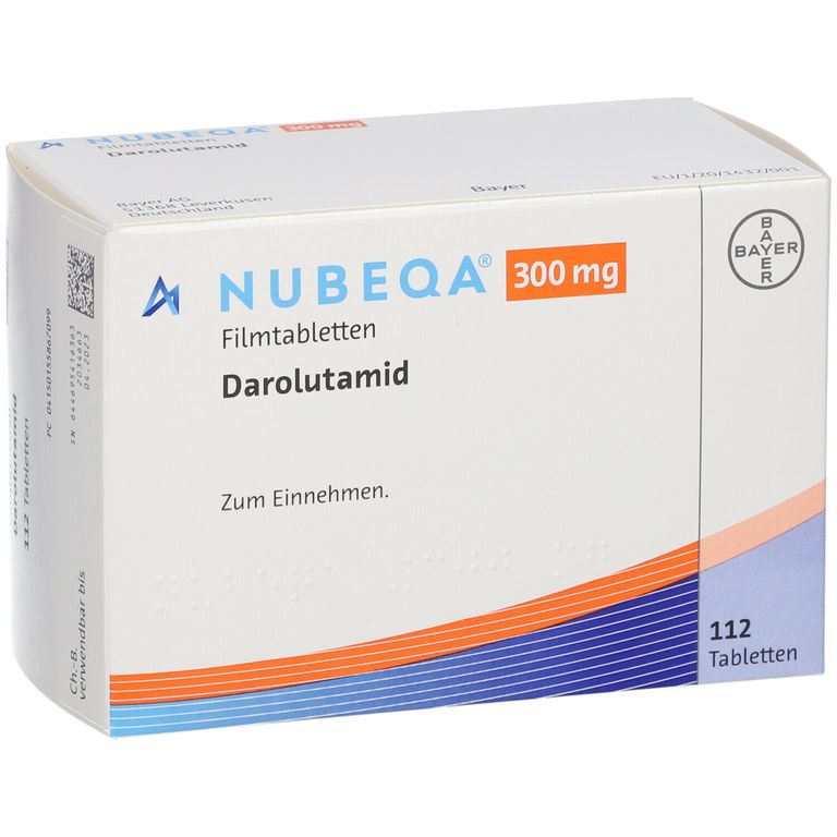 NUBEQA® 300 mg 112 St mit dem E-Rezept kaufen - Shop Apotheke