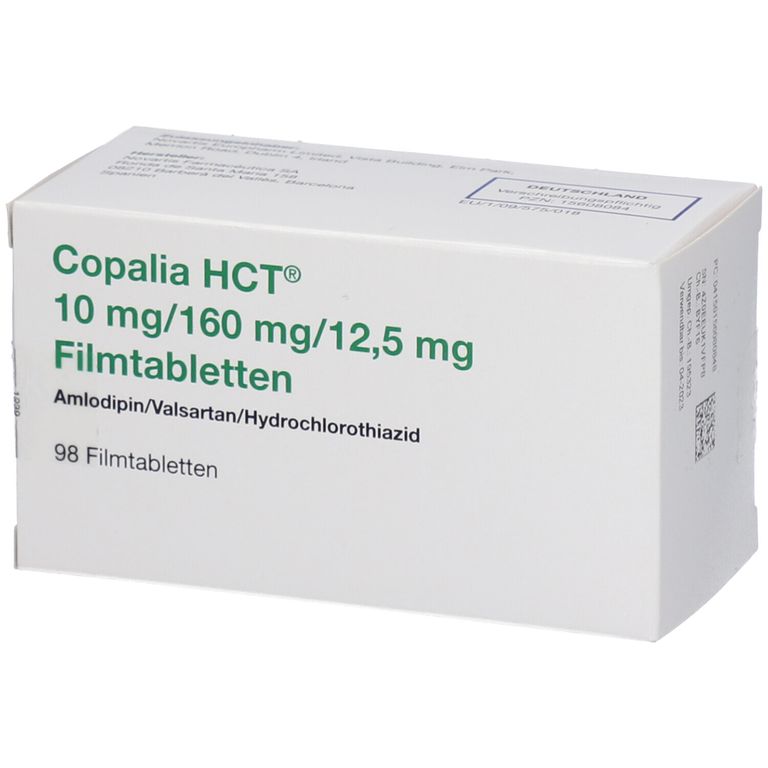 Copalia® Hct10/160/12.5Mg 98 St mit dem E-Rezept kaufen - SHOP APOTHEKE