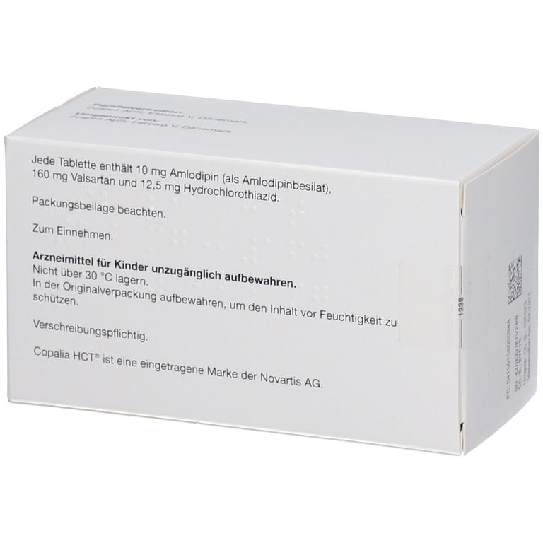 Copalia® Hct10/160/12.5Mg 98 St mit dem E-Rezept kaufen - SHOP APOTHEKE