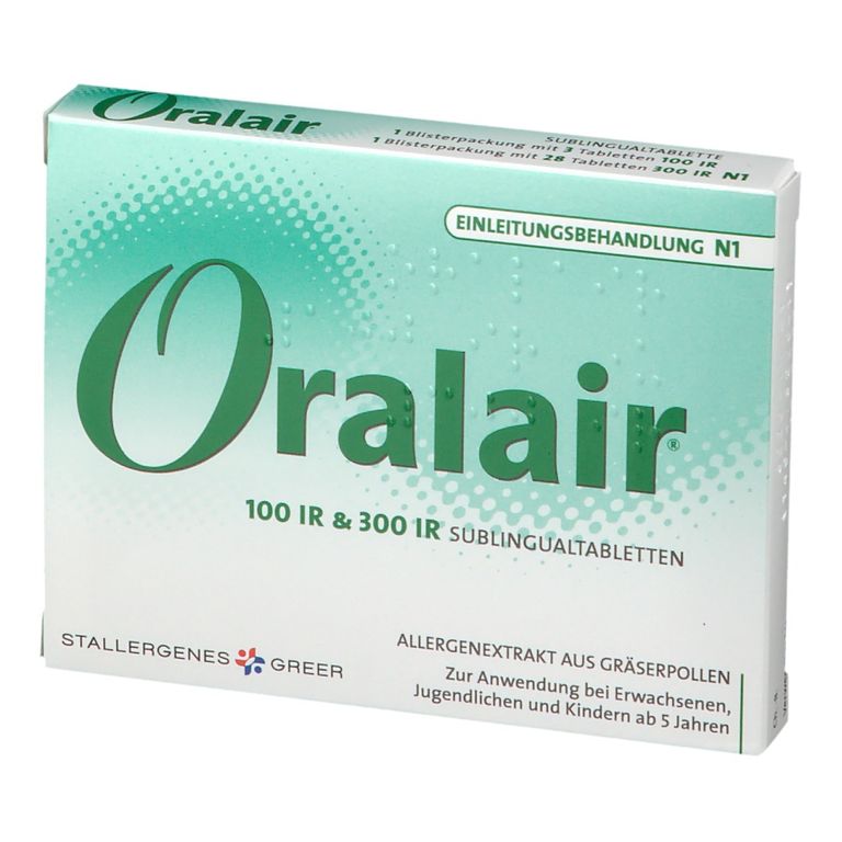 Oralair® 100 IR & 300 IR 31 St mit dem E-Rezept kaufen - Shop Apotheke