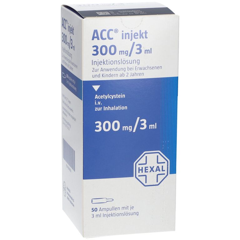 ACC® injekt 300 mg/3 ml 50x3 ml mit dem E-Rezept kaufen - Shop Apotheke
