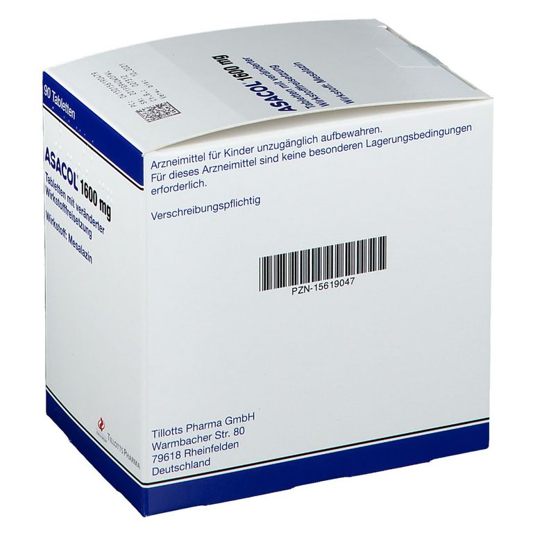 ASACOL® 1600 mg 90 St mit dem E-Rezept kaufen - Shop Apotheke