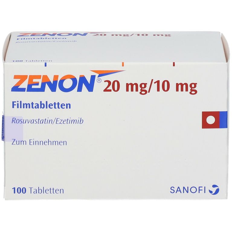 ZENON 20 mg/10 mg Filmtabletten 100 St mit dem E-Rezept kaufen - Shop ...