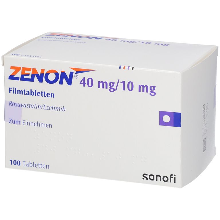 ZENON 40 mg/10 mg Filmtabletten 100 St mit dem E-Rezept kaufen - Shop ...