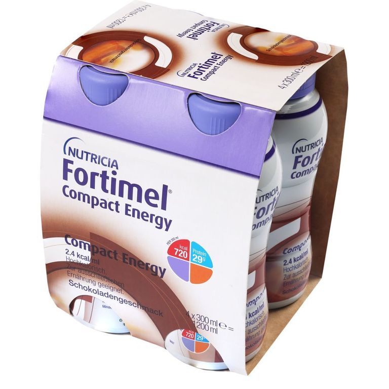 Fortimel Compact Energy Trinknahrung Mischkarton 8x4x300 ml - Shop Apotheke
