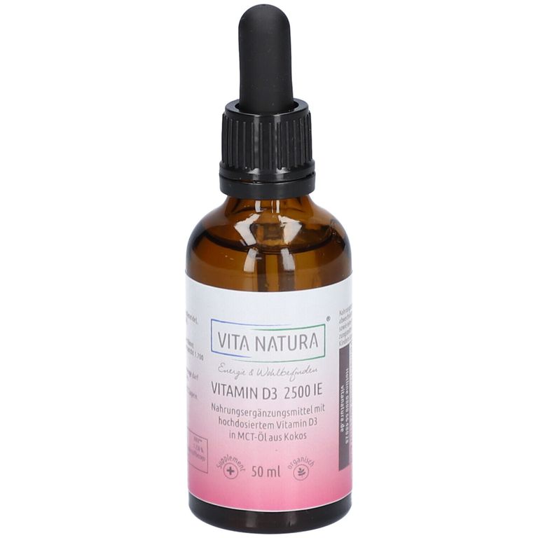 Vita Natura Vitamin D3 Tropfen 2500 I.E 50 ml - Shop Apotheke