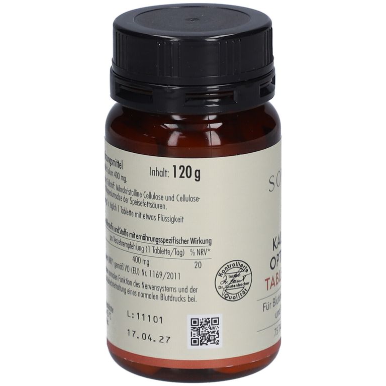 sovita Kalium Opti 400 Tabletten 75 St - Shop Apotheke