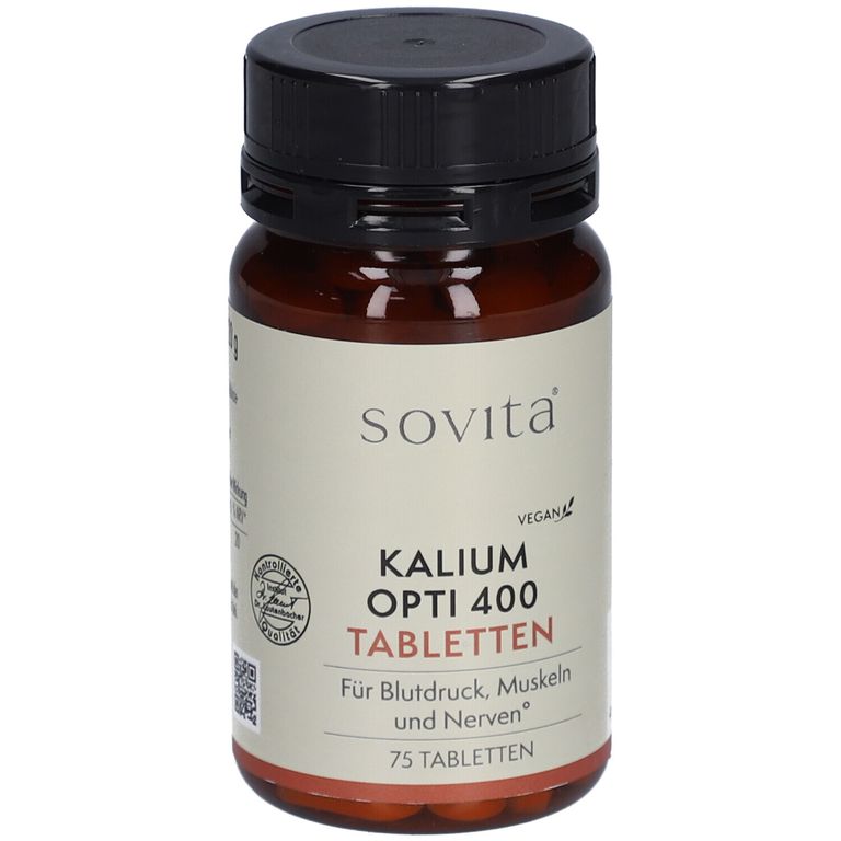 sovita Kalium Opti 400 Tabletten 75 St - Shop Apotheke
