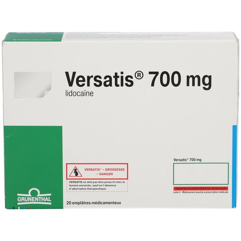 Versatis 700 mg 20 St mit dem E-Rezept kaufen - Shop Apotheke