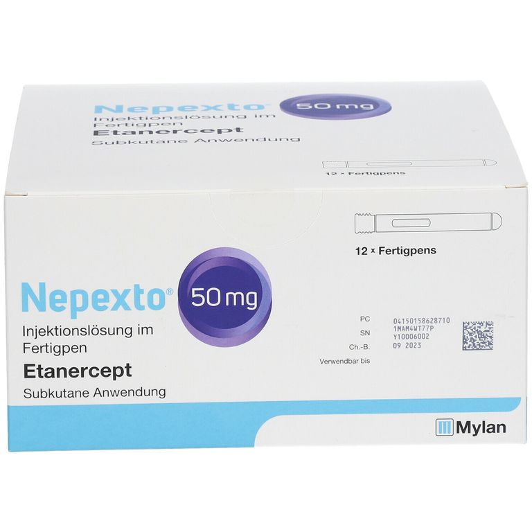 Nepexto® 50 mg 12 St mit dem E-Rezept kaufen - Shop Apotheke
