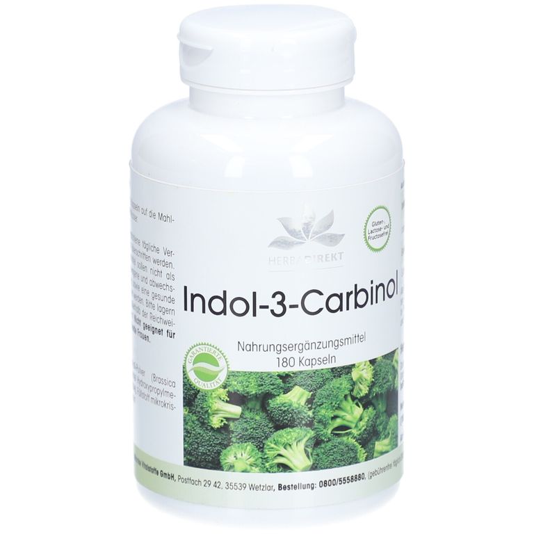 WARNKE Indol-3-Carbinol Kapseln 180 St - Shop Apotheke