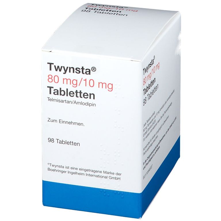 Twynsta® 80Mg/10Mg 98 St mit dem E-Rezept kaufen - Shop Apotheke