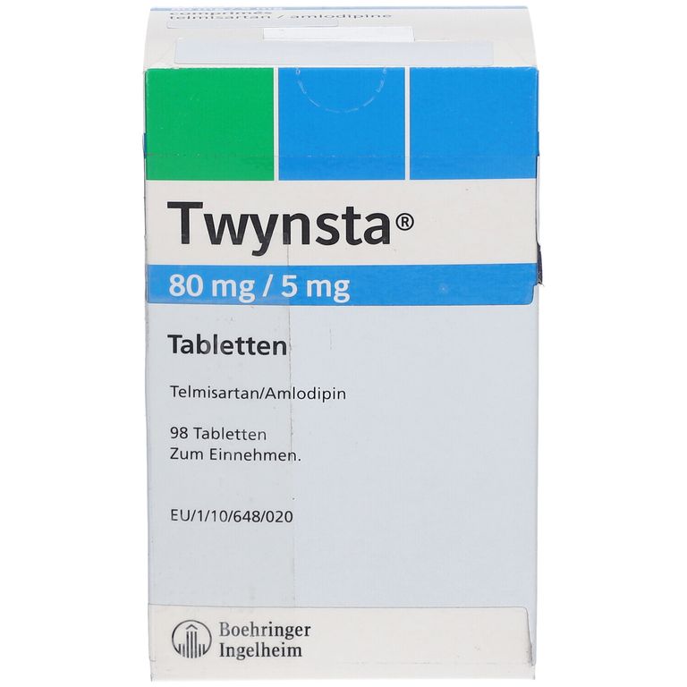 Twynsta® 80Mg/5Mg 98 St mit dem E-Rezept kaufen - Shop Apotheke