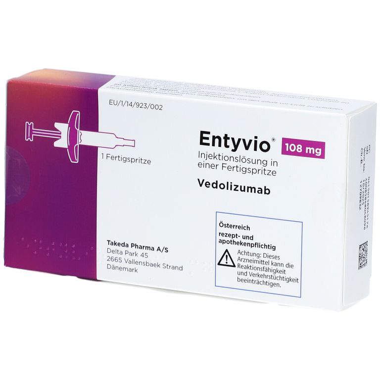 Entyvio® 108 mg 1 St mit dem E-Rezept kaufen - Shop Apotheke