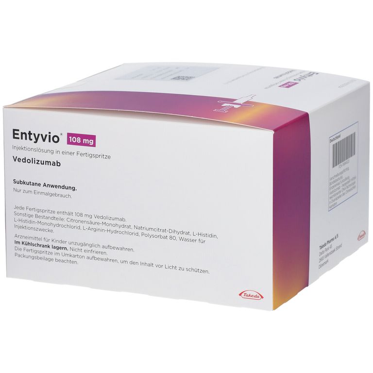 Entyvio® 108 mg 6 St mit dem E-Rezept kaufen - Shop Apotheke