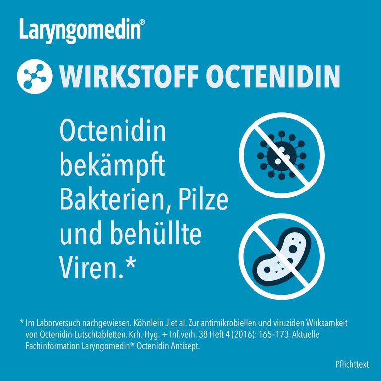 Laryngomedin® Octenidin Antisept 24 St - Shop Apotheke