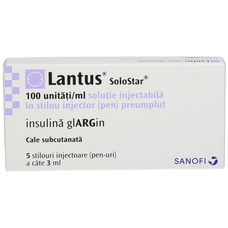 LANTUS 100 E/ml SoloStar Inj.-Lsg.i.e.Fertigpen 5x3 ml mit dem E-Rezept ...