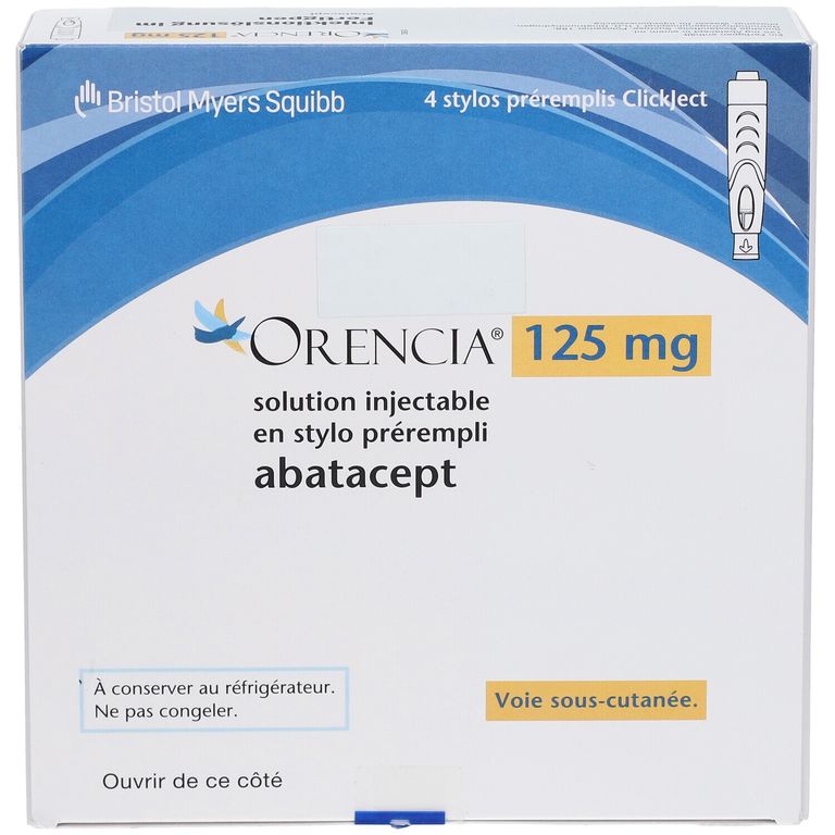 ORENCIA 125 mg Injektionslösung i.e.Fertigpen 1x4 St mit dem E-Rezept ...