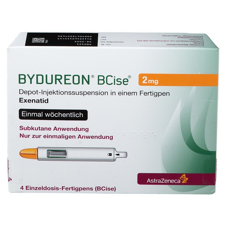 Bydureon® 2 mg 4 St mit dem E-Rezept kaufen - Shop Apotheke