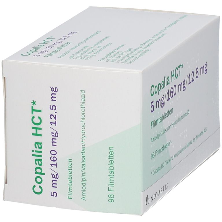 Copalia HCT 5 mg/160 mg/12,5 mg 98 St mit dem E-Rezept kaufen - Shop ...