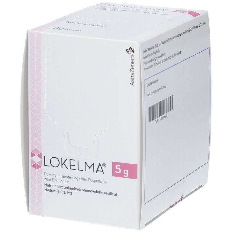 Lokelma® 5 g 30 St mit dem E-Rezept kaufen - Shop Apotheke