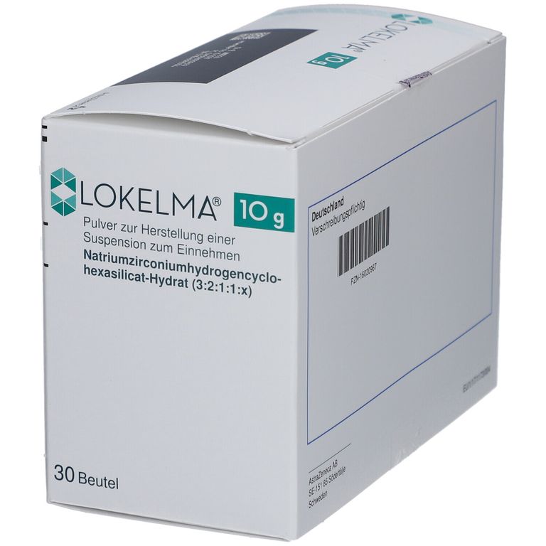 Lokelma® 10 g 30 St mit dem E-Rezept kaufen - Shop Apotheke