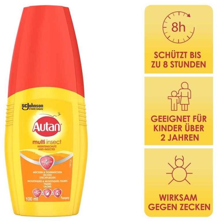 Autan® Multi Insect Insektenschutzspray 100 ml - Shop Apotheke