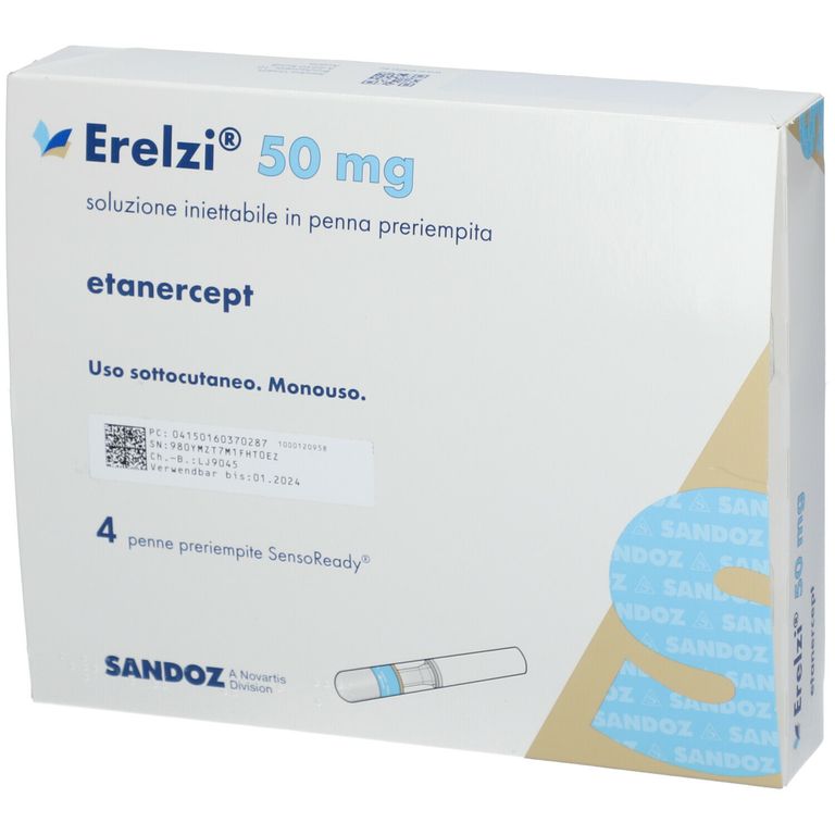 Erelzi® 50MgFertigpen 4 St mit dem E-Rezept kaufen - Shop Apotheke