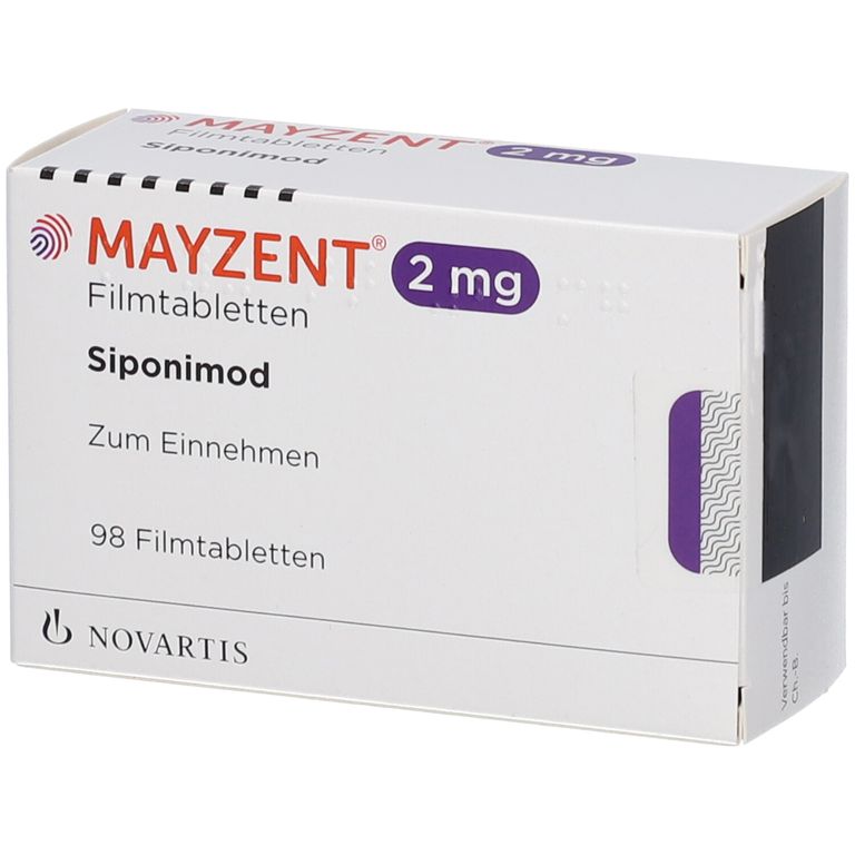MAYZENT® 2 mg 98 St mit dem E-Rezept kaufen - Shop Apotheke
