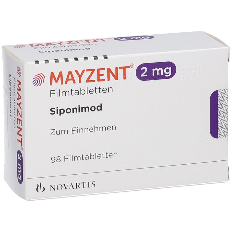 MAYZENT® 2 mg 98 St mit dem E-Rezept kaufen - Shop Apotheke