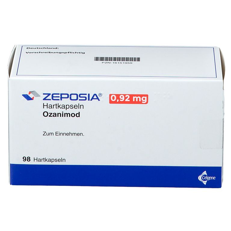 Zeposia® 0,92 mg 98 St mit dem E-Rezept kaufen - Shop Apotheke
