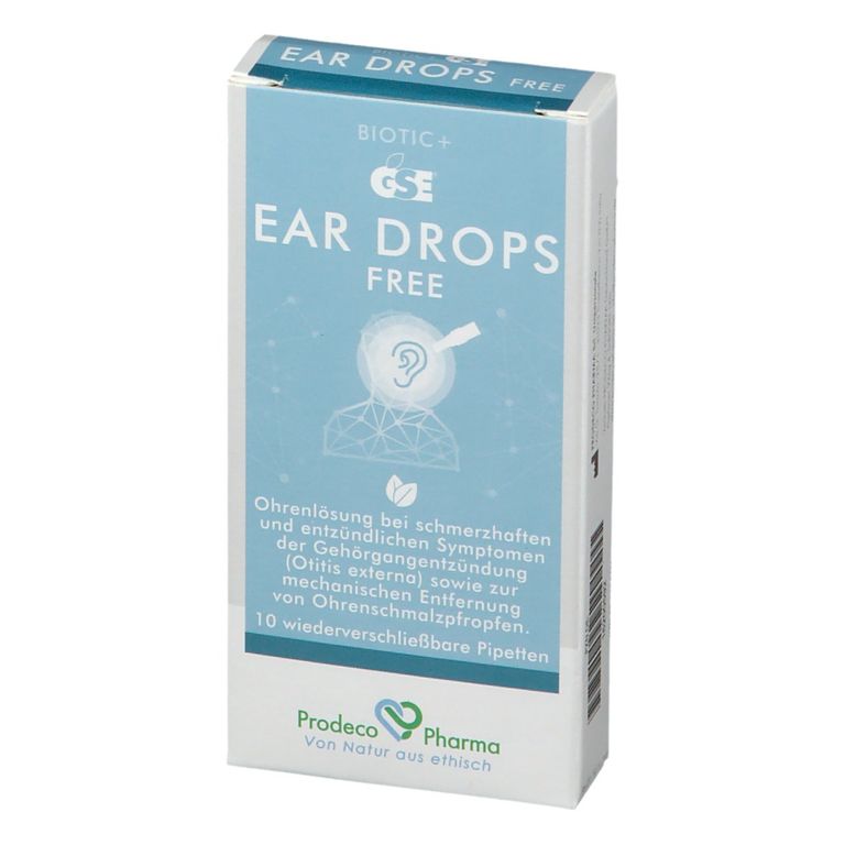 BIOTIC+ EAR DROPS 10x0,3 ml - Shop Apotheke
