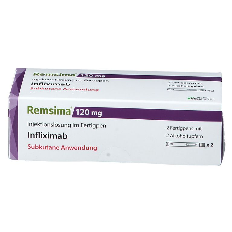 Remsima® SC - 120 mg Pen 2 St mit dem E-Rezept kaufen - Shop Apotheke