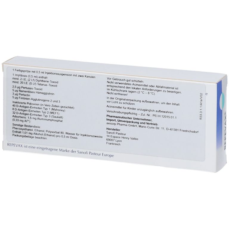 Repevax 1 St mit dem E-Rezept kaufen - Shop Apotheke