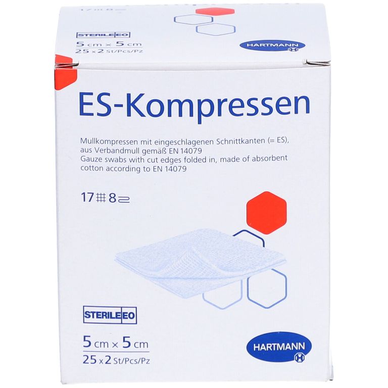 HARTMANN ES-Kompressen 25x2 St - Shop Apotheke