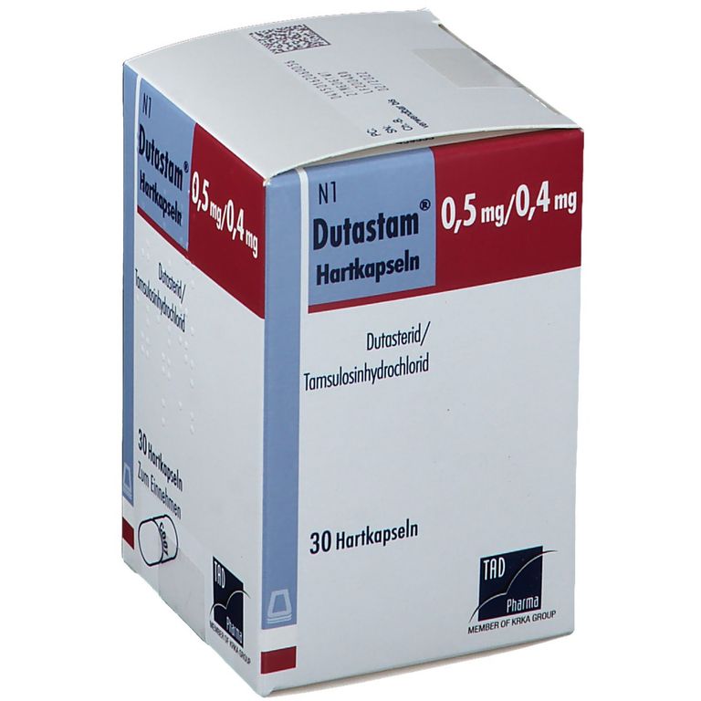 Dutastam® 0,5 mg/0,4 mg 30 St mit dem E-Rezept kaufen - Shop Apotheke
