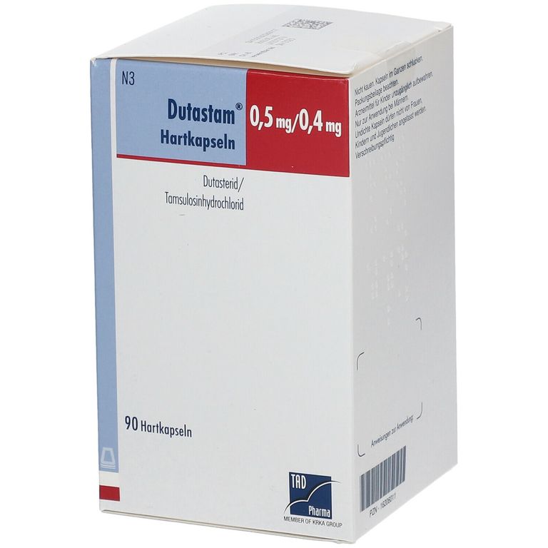 Dutastam® 0,5 mg/0,4 mg 90 St mit dem E-Rezept kaufen - Shop Apotheke
