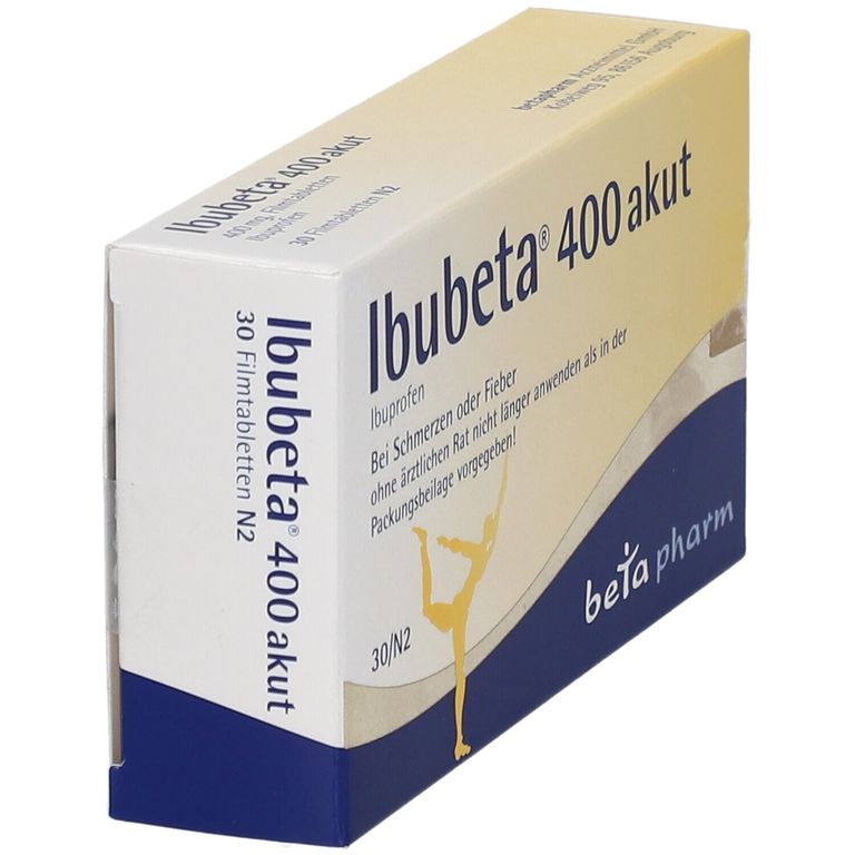 Ibubeta® 400 akut 30 St - Shop Apotheke
