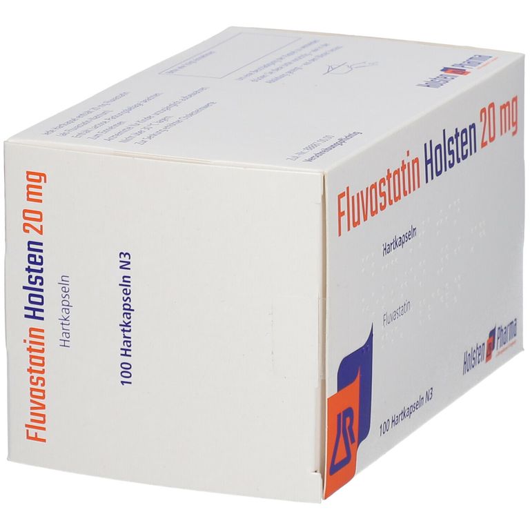 FLUVASTATIN Holsten 20 mg Hartkapseln 100 St mit dem E-Rezept kaufen ...