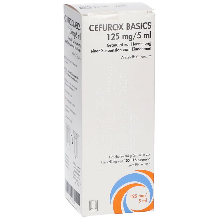 Cefurox Basics 125 mg/5 ml 100 ml mit dem E-Rezept kaufen - Shop Apotheke